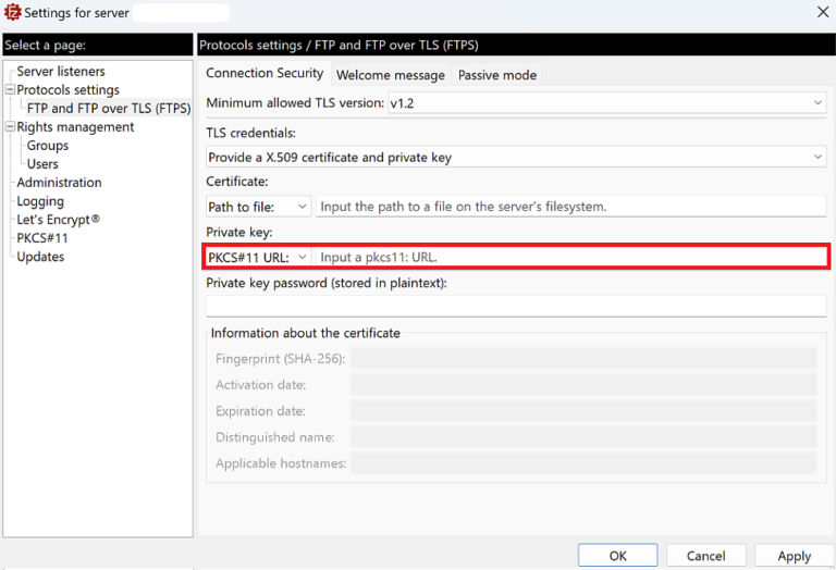 How to install an SSL certificate on the FileZilla Server - Cheap SSL Security