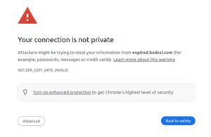 How to Fix the Certificate Error 'ERR_CERT_DATE_INVALID' - Cheap SSL ...